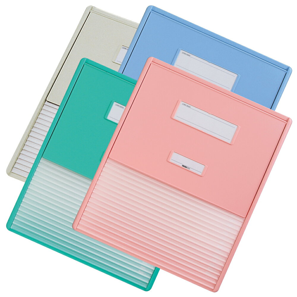 ポケット数16枚でA4サイズが1面に2枚入ります。1患者を見開き（1名4種類のカルテ）で使用すると15名分が管理できます。4色のカラー（トップ扉）で、チーム別・担当医別等のカラー区分が可能です。規格A3サイズ468×562mm材質本体／ABS樹脂