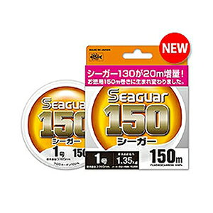 強くしなやかに。進化を続けるフロロカーボンハリスの原点高品質フロロカーボンライン“シーガー”の大容量お徳用タイプ。シーガーの品質はそのままに、従来の130m巻を20m増量しました。フロロカーボンの低吸水性が、長時間使用時の強度劣化を防ぎます...
