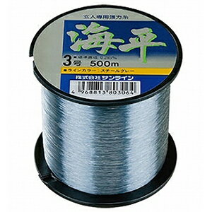 抜群の直強力と結節強力で大物釣りに威力を発揮。プロフェッショナルにおすすめのパワフルライン。水中で見えにくいスチールグレーのカムフラージュカラーを採用。根ズレに強く耐摩耗性が良好。（カラー：スチールグレー／500m単品 0.8号〜24号　1...