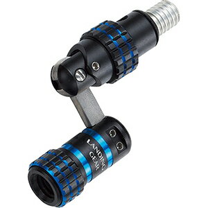 高級アルミ折畳ジョイント新モデルは更に軽量化し、デザインも一新。色：ブラック/ブルーネジ規格：W1/2(四分ネジ)相当メーカー[テイルウォーク tail walk エイテック Atec)]