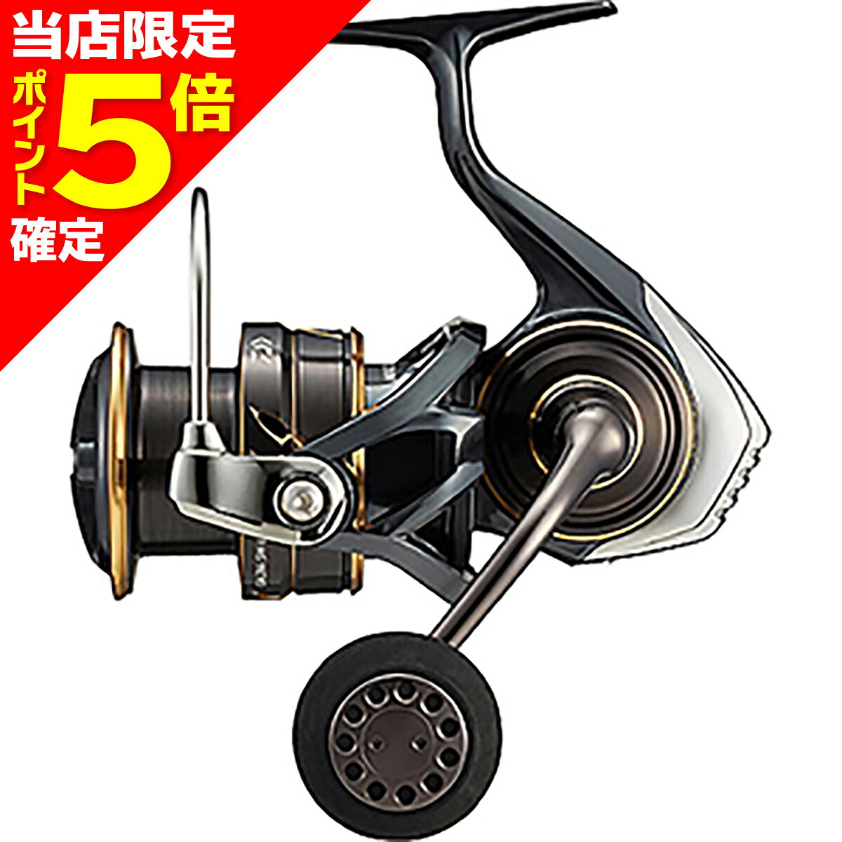モノコックボディ搭載で好評のCALDIAに待望のSWシリーズ登場SWスピニングの新定番がデビュー。フルメタル（AL製）モノコックボディに大口径タフデジギアを搭載し、パワフルかつ軽快な巻き上げ。9アイテム、4000サイズ〜18000サイズとい...