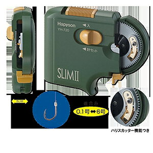 0.1号?6号までの細糸用！厚さ約24mmの薄型タイプ。★仕様・規格・寸法★【電池寿命】 約500本の針結び可能（アルカリ）【適合針】 伊勢尼1?15号、袖2?12号他【適合糸】 0.1?6号（ナイロン糸、フロロカーボン糸）【大きさ】 約9...