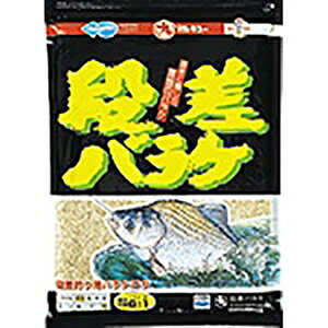 寄せて、アタリを出す。段差釣り用段差バラケ　チャック袋　 カラツン防止の微粒子を配合した最強の段差釣り向けバラケエサです。くわせに「一発」「ヒゲトロ」、ウドン、グルテンエサなどを付けた段差釣りに最適。集魚性が極めて高く、通常のバラケエサやダ...