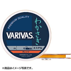 VARIVASが贈るNEWスタンダードわかさぎ専用エステル※掲載画像は代表画像となります号：0.5/60mDIA.(mm)：0.117カラー：オレンジ※サイズや寸法等の詳細は、メーカーに直接ご連絡、ご確認をお願いしますメーカー[バリバス(V...