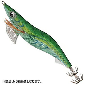 ケイムラ発光で低活性のイカを攻略する追加カラー★仕様・規格・寸法★カラー名:モエモエグリーンr布の種類:ラメ布ボディカラー（下地）:ケイムラボディサイズ: 3.5号重量:22g全長（針ヌキ）:105mm沈下タイプ:ベーシック沈下スピード:約...