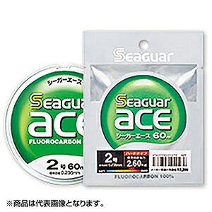 タックルボックスに常備したい、強さとしなやかさが絶妙のラインです。★仕様・規格・寸法★号柄：8標準直径（mm）：0.470標準結節強力（kg）：8.560m巻[Seaguar Ace 60m 8]