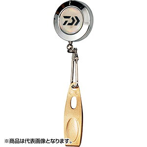 小型で使い易いラインカッターに便利なピンオンリール付き★仕様・規格・寸法★カラー：シャンペン[10 LINE CUTTER V with PIN ON REEL R CHAMPAGNE]