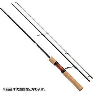 基本性能充実。テレスコ・マルチピース仕様のトラウトロッドのスタンダードモデル。★仕様・規格・寸法★全長（m）：1.68継数（本）：3仕舞（cm）：61自重（g）：88先径/元径（mm）：1.4/8.4ルアー重量（g）：2〜9ライン（lb.）...