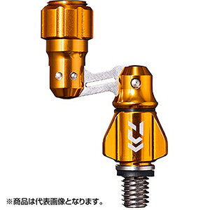 さらに使いやすくなってリニューアル、タモ網をコンパクト収納する便利グッズ★仕様・規格・寸法★カラー：ゴールド 自重（g）：約90