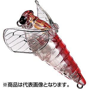 ハルゼミをモチーフにしたトラウト用トップウォータープラグ★仕様・規格・寸法★LENGTH：38mmWEIGHT：2.6gTYPE：フローティングHOOK：#12