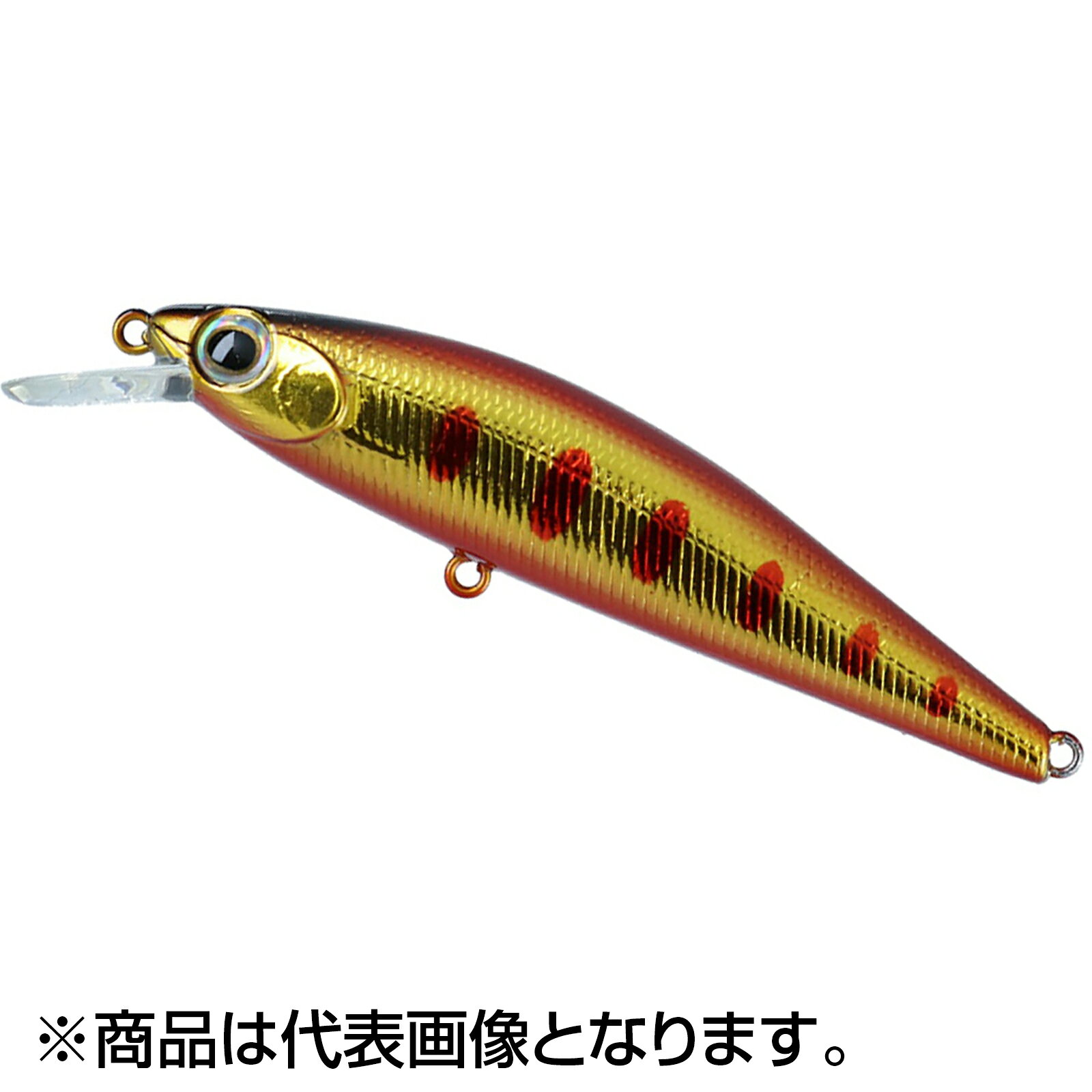 ネイティブトラウトミノーのド定番★仕様・規格・寸法★サイズ:50S重量:3.5gフック:♯12シルバートレブル