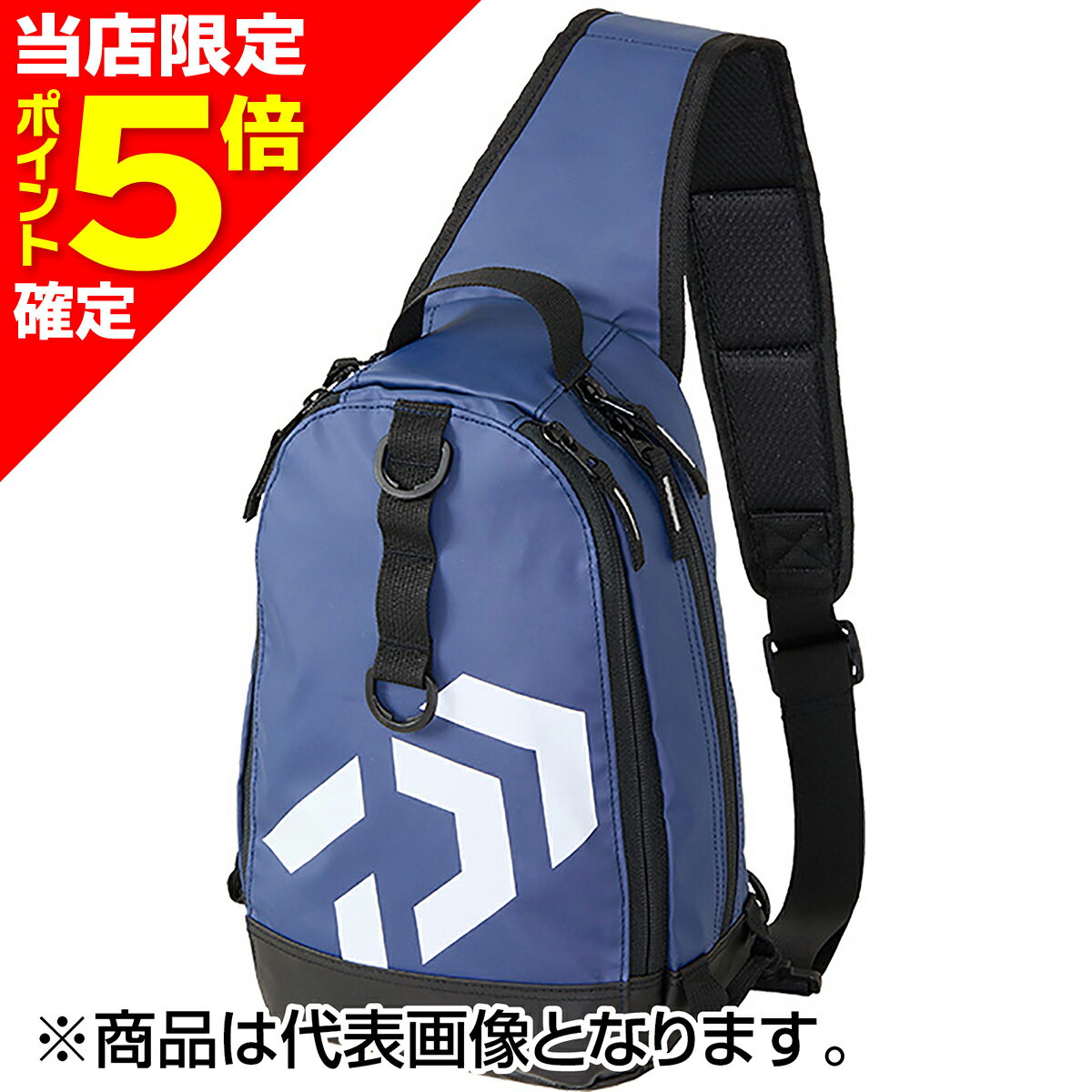 海・淡水を問わず幅広いフィッシングシーンで活躍する汎用ショルダーバッグ。左右どちら側にも取り付け可能な幅広ショルダーベルトを備え、バッグを前に持ってくる際に引っ張りやすい引手ベルト付き。メインルームには中型ボックス（約21×15cm程度）を...