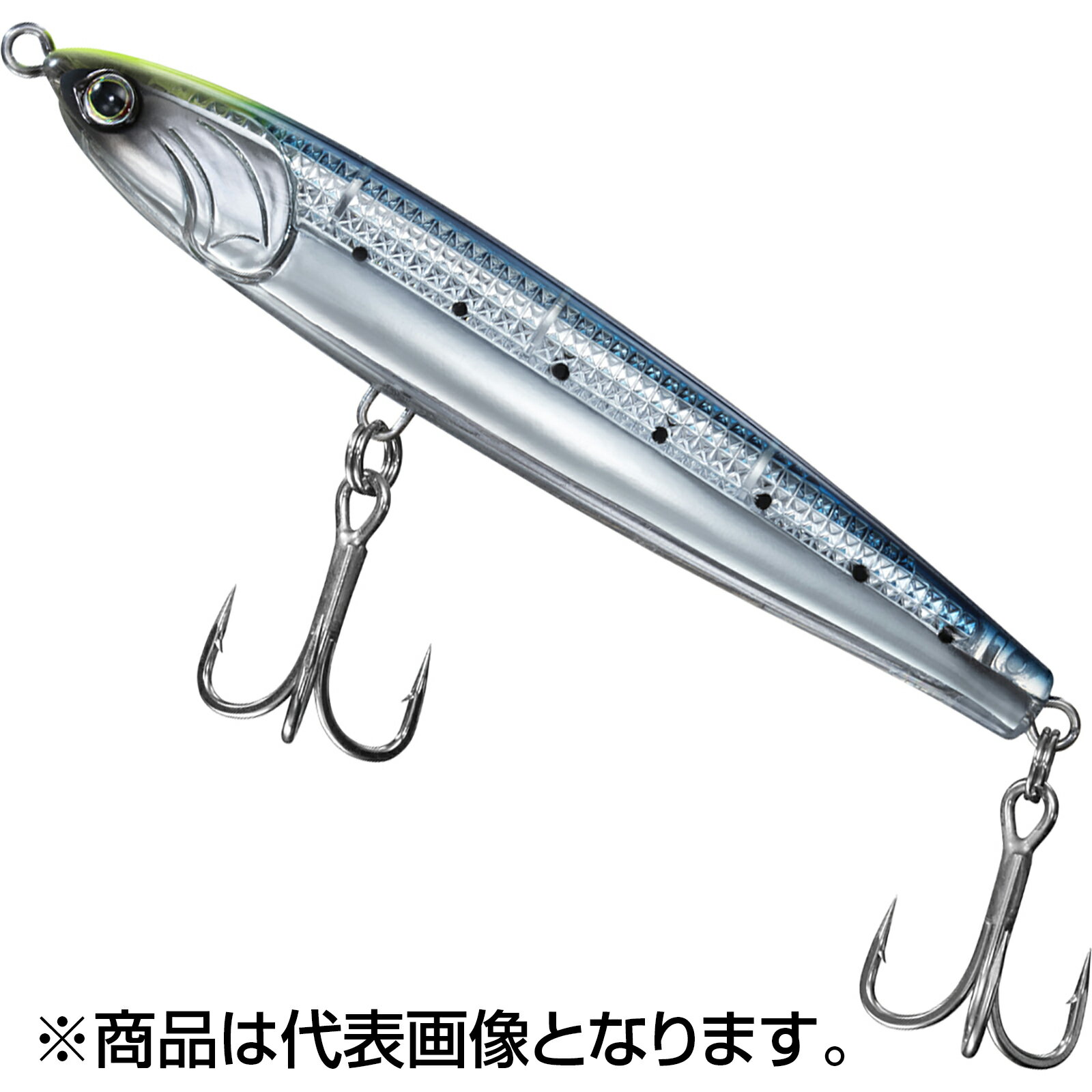 ナブラ直撃！瀕死のベイトフィッシュを演出するドリフトフォール対応ジグミノー！遠くに見えるナブラを狙い撃つ！フォールではローリングフォールを発生し、弱ったベイトを演出。また、スローリトリーブで左右にテールを振り、逃げ惑うベイトを演出。ボディに...