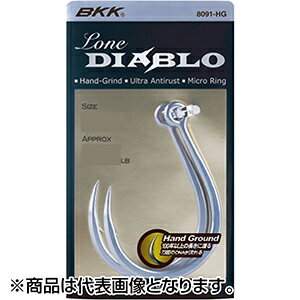 Lone Diabloは最大級のモンスターフィッシュを仕留め、高まる世界中のレギュレーションに対応する為に開発されたルアー専用シングルフックです。 ★仕様・規格・寸法★ SIZE：9/0 STRENGTH：184 WEIGHT：6.6g Q...