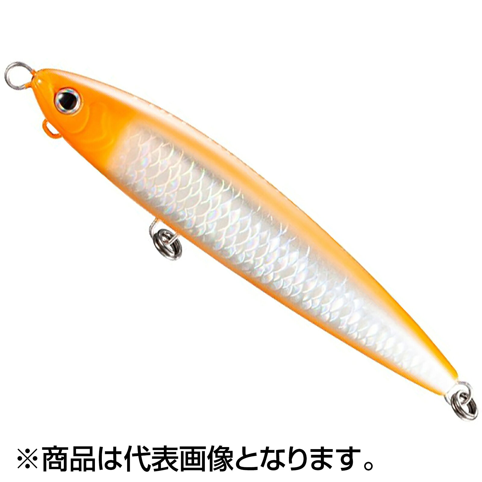 止めない！巻き続ける！ノンストップジャーク対応のフルスロットルに扱いやすいダウンサイズモデル登場。★仕様・規格・寸法★XU-T19V 190F 005 Aオレンジ【オシア フルスロットル ジェットブースト】カラー005 Aオレンジタイプフロ...