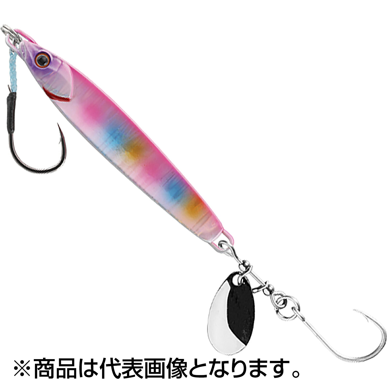 釣場、魚種不問のただ巻きブレードジグ★仕様・規格・寸法★Length：60mmWeight：20gType：Sinking