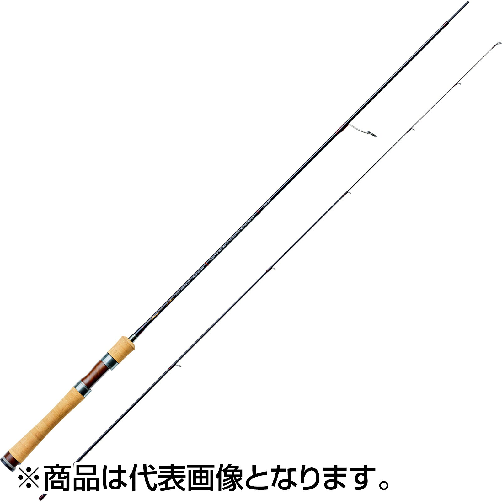 レイクやポンドなど止水域から自然渓流まで、フィールドを選ばず自由に遊べるエリア向けトラウトロッドシリーズ。★仕様・規格・寸法★タイプ：S全長( m [ft])：1.88[6'2"]継数(本)：2調子：R仕舞寸法(cm)：97ルアーウェイト(...