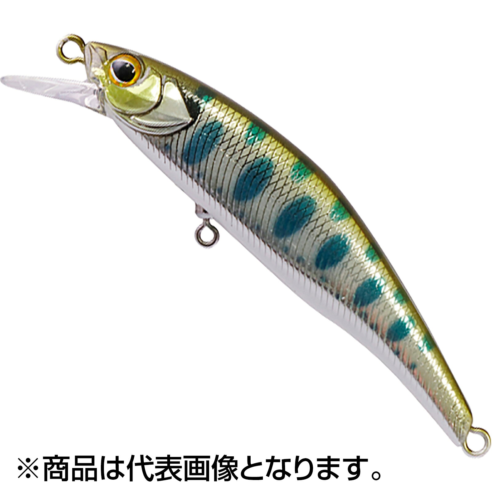 激流を制する攻めの一手★仕様・規格・寸法★Weight：9.2gType：SinkingLength：70mmHook Size：RBMショートシャンク＃10Ring Size：＃2