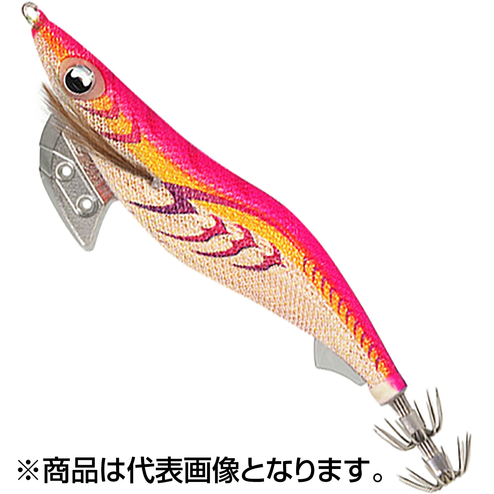 変わり続けるフィールドに対応するために生まれた、低活性のイカを釣るためのエギ王K★仕様・規格・寸法★布の種類：ラメ布ボディカラー（下地）：金サイズ：3.5号重量：22g全長（針ヌキ）：105mm沈下タイプ：ベーシック沈下スピード：約3秒/m