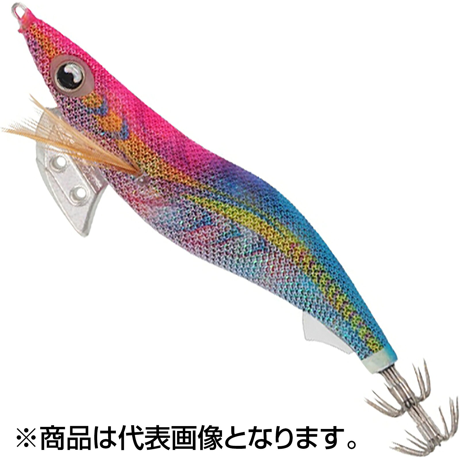 変わり続けるフィールドに対応するために生まれた、低活性のイカを釣るためのエギ王K★仕様・規格・寸法★布の種類：ラメ布ボディカラー（下地）：ケイムラ/虹サイズ：2.5号重量：11g全長（針ヌキ）：75mm沈下タイプ：ベーシック沈下スピード：約...