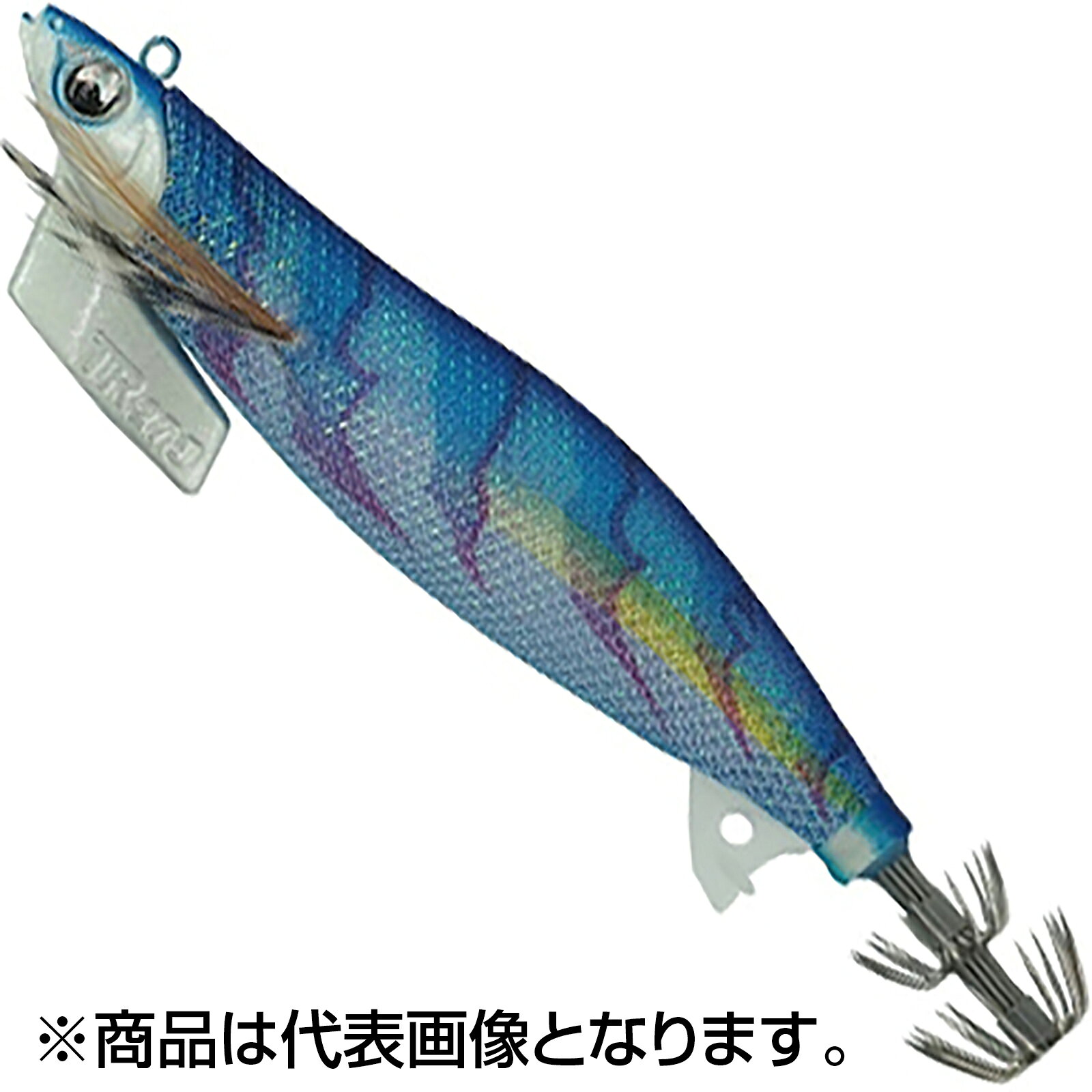 ピタッと止まる安定スイムでアタリを誘発するティップラン専用エギ★仕様・規格・寸法★布の種類：ラメ布ボディカラー（下地）：ケイムラサイズ：3号重量：21g全長（針ヌキ）：95mm