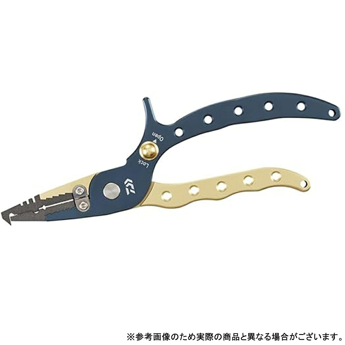 大型スプリットリング対応ワンタッチロック機能付き軽量アルミプライヤー■大型スプリットリング対応（＃5-＃11）■アルミプライヤーで軽量化を実現（約：135g）■収納時便利なワンタッチロック機構。■安全安心なセーフティガード付き。■PEライン...