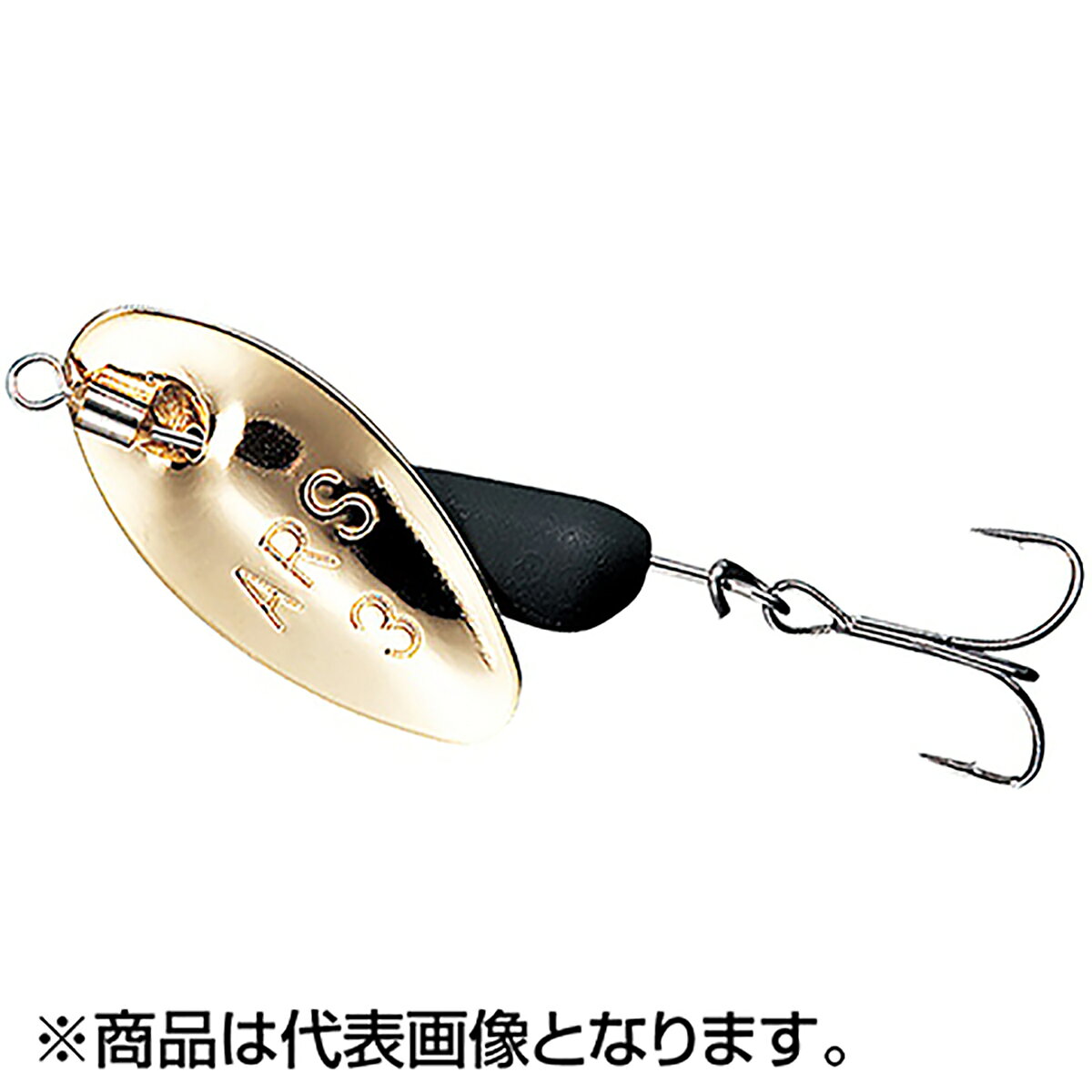 驚異の回転性能を誇るARSブレード装着★仕様・規格・寸法★カラー：02.MTBKWEIGHT：4.5gBLADE SIZE：AR-Sブレード#3PBODY LENGTH：17mmHOOK：トレブルフック#10