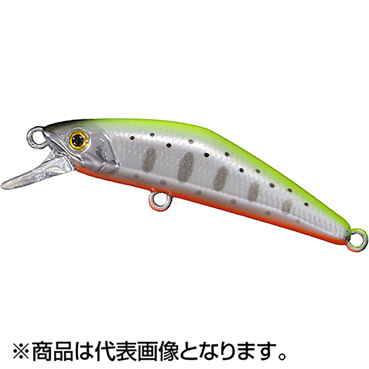 浅い流れ、ポイントを攻略★仕様・規格・寸法★カラー：18.チャートヤマメ箔LENGTH：45mmWEIGHT：2.0gTYPE：フェザーシンキングHOOK：ヴァンフックPLB-49♯10