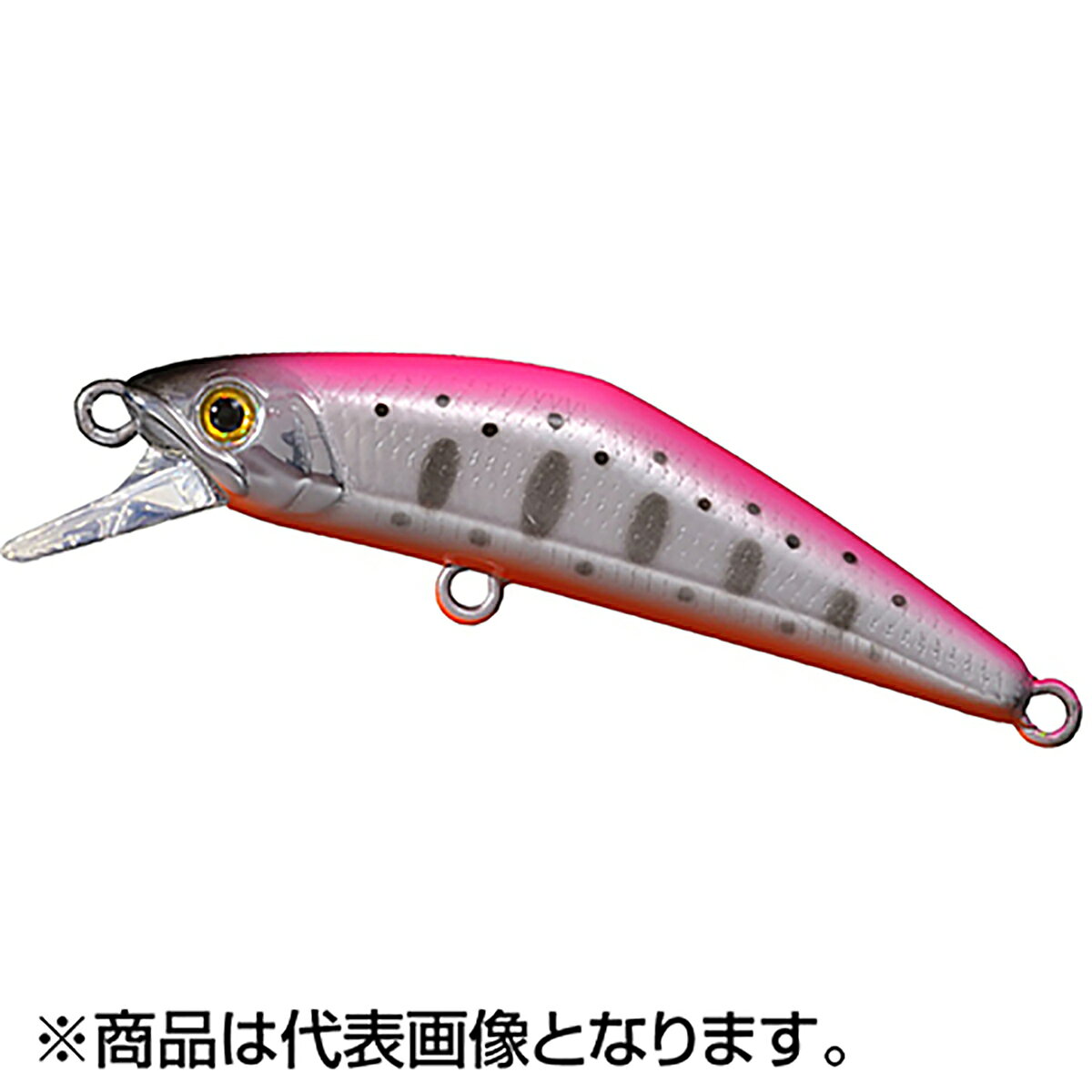 浅い流れ、ポイントを攻略★仕様・規格・寸法★カラー：19.ピンクヤマメ箔LENGTH：45mmWEIGHT：2.0gTYPE：フェザーシンキングHOOK：ヴァンフックPLB-49♯10