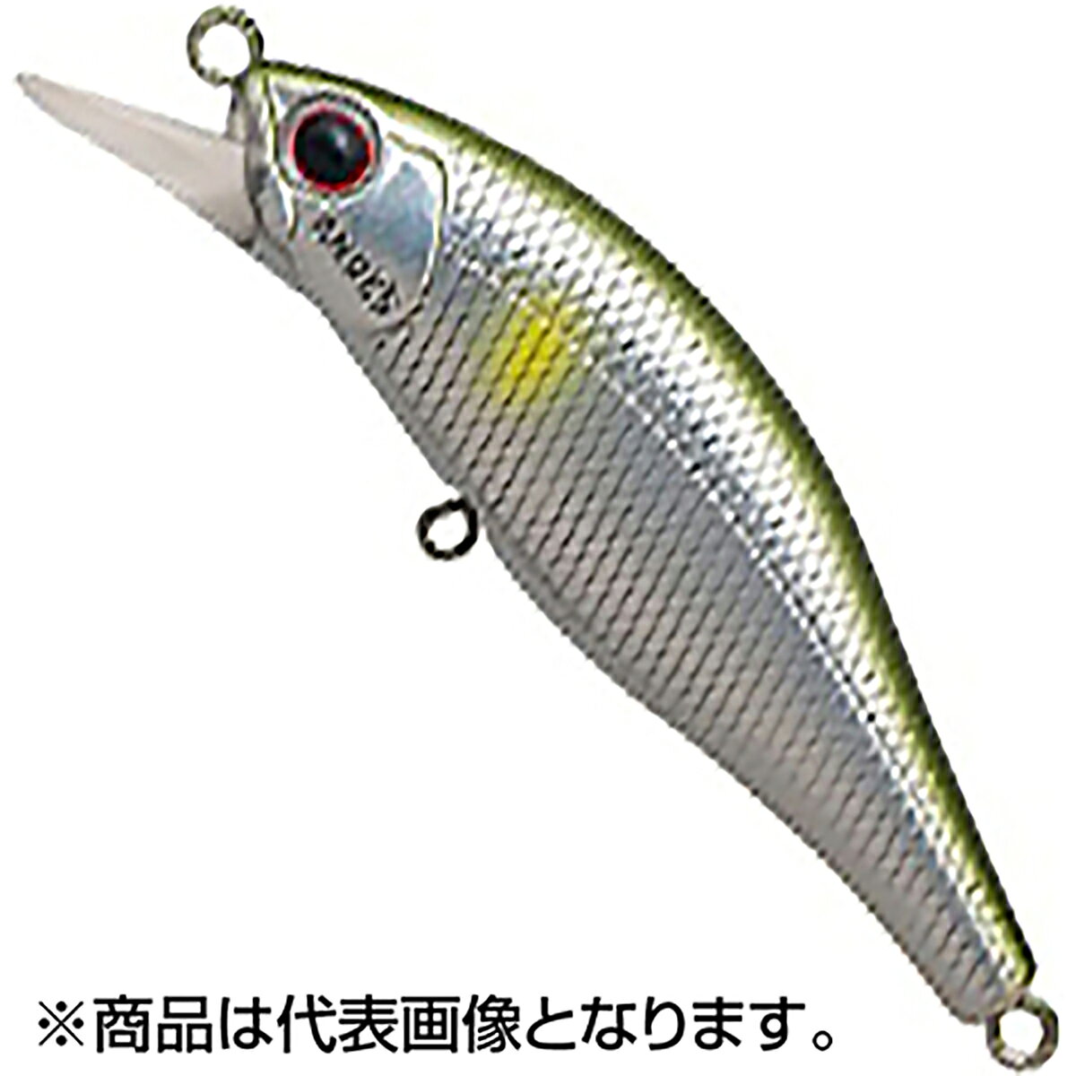 渓流から本流までをカバーするフラットサイドトゥイッチングミノー★仕様・規格・寸法★サイズ:43mm重量:3.3gカラー:MAL-51 マットアユタイプ:SinkingSize:#10シングル