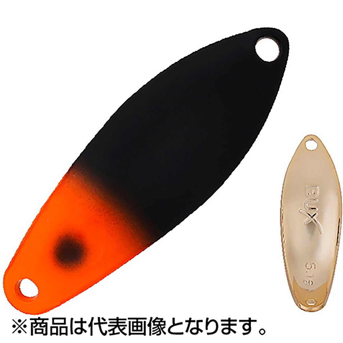 世界初、フロントワイド形状のスプーン「BUX」★仕様・規格・寸法★9.3g長さ：61.7mm幅：12.5mm