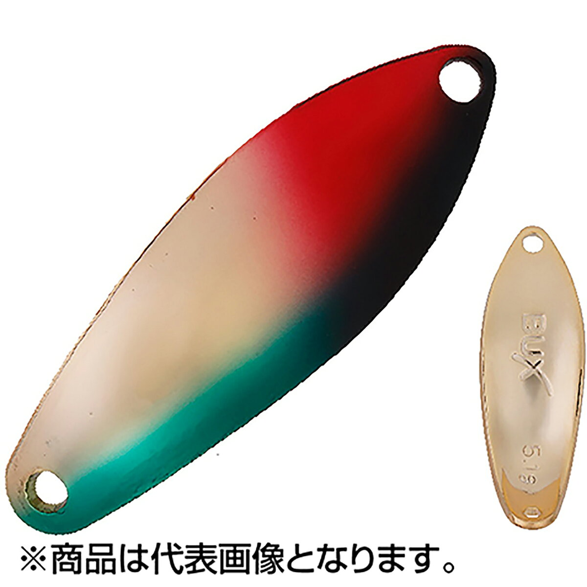 世界初、フロントワイド形状のスプーン「BUX」★仕様・規格・寸法★9.3g長さ：61.7mm幅：12.5mm