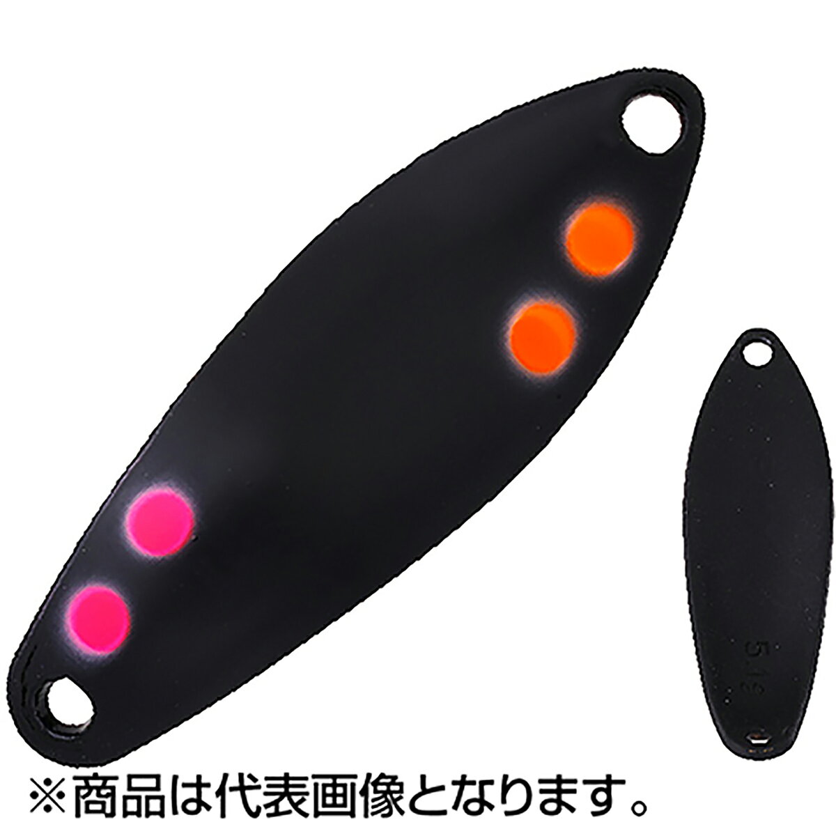 世界初、フロントワイド形状のスプーン「BUX」★仕様・規格・寸法★5.1g長さ：49.5mm幅：16.2mm