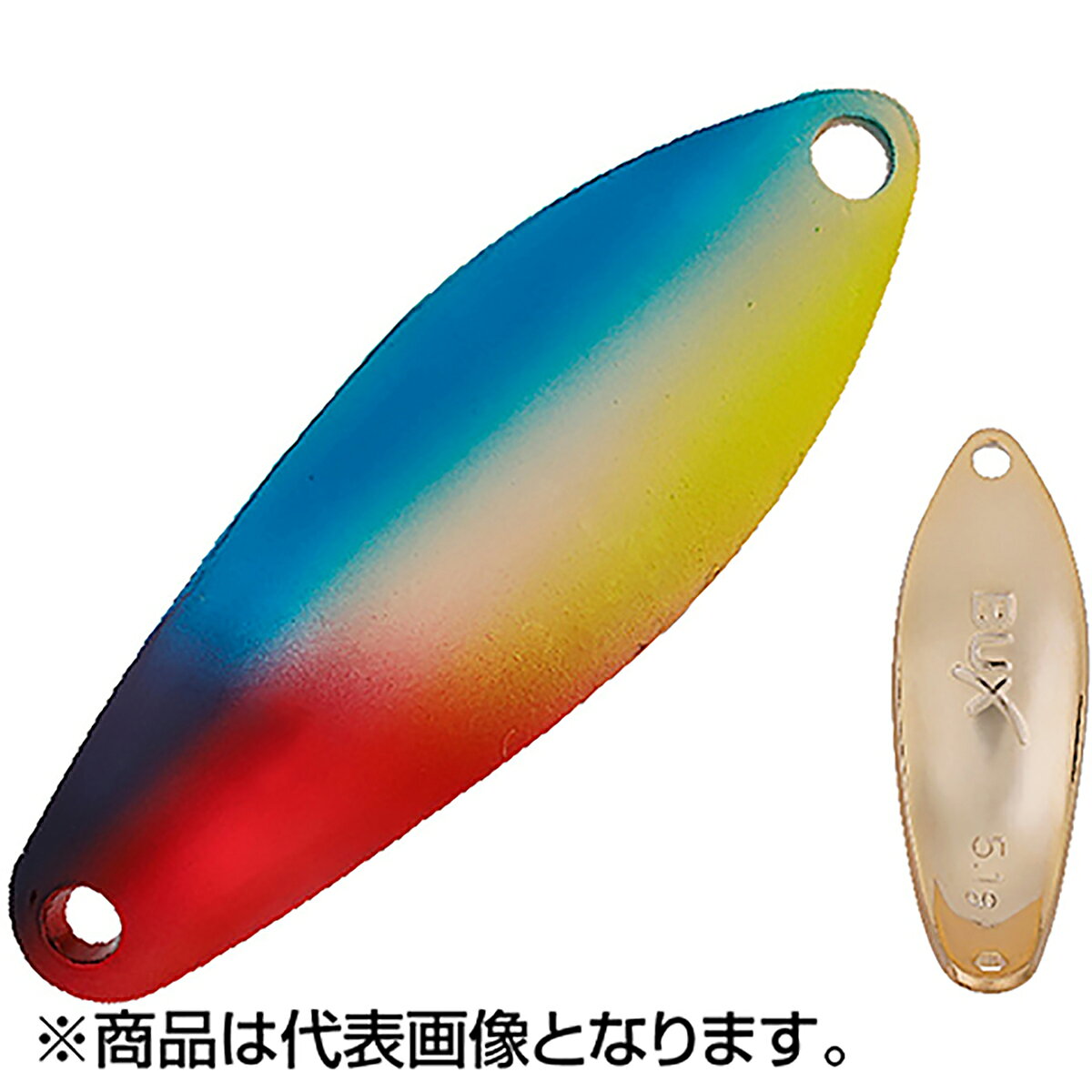 世界初、フロントワイド形状のスプーン「BUX」★仕様・規格・寸法★9.3g長さ：61.7mm幅：12.5mm