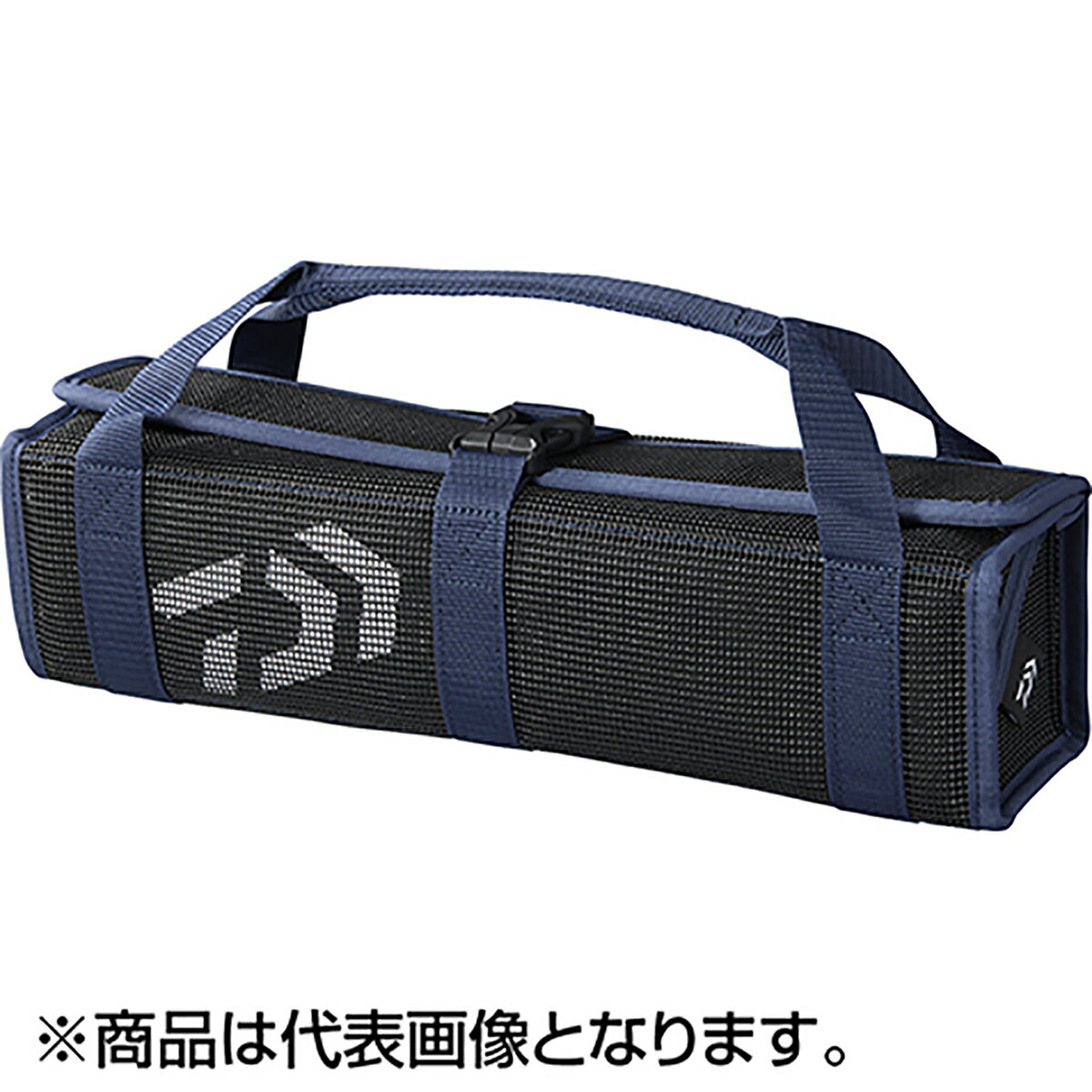 開口部が広くジグを選びやすい！使用後のメタルジグ類を収納してそのまま丸洗いが可能。★仕様・規格・寸法★素材：PVC、PEカラー：ブルー本体外寸（cm）：約9x33x9自重（kg）：0.37※サイズ表示は縦（奥行）×幅×高さです。