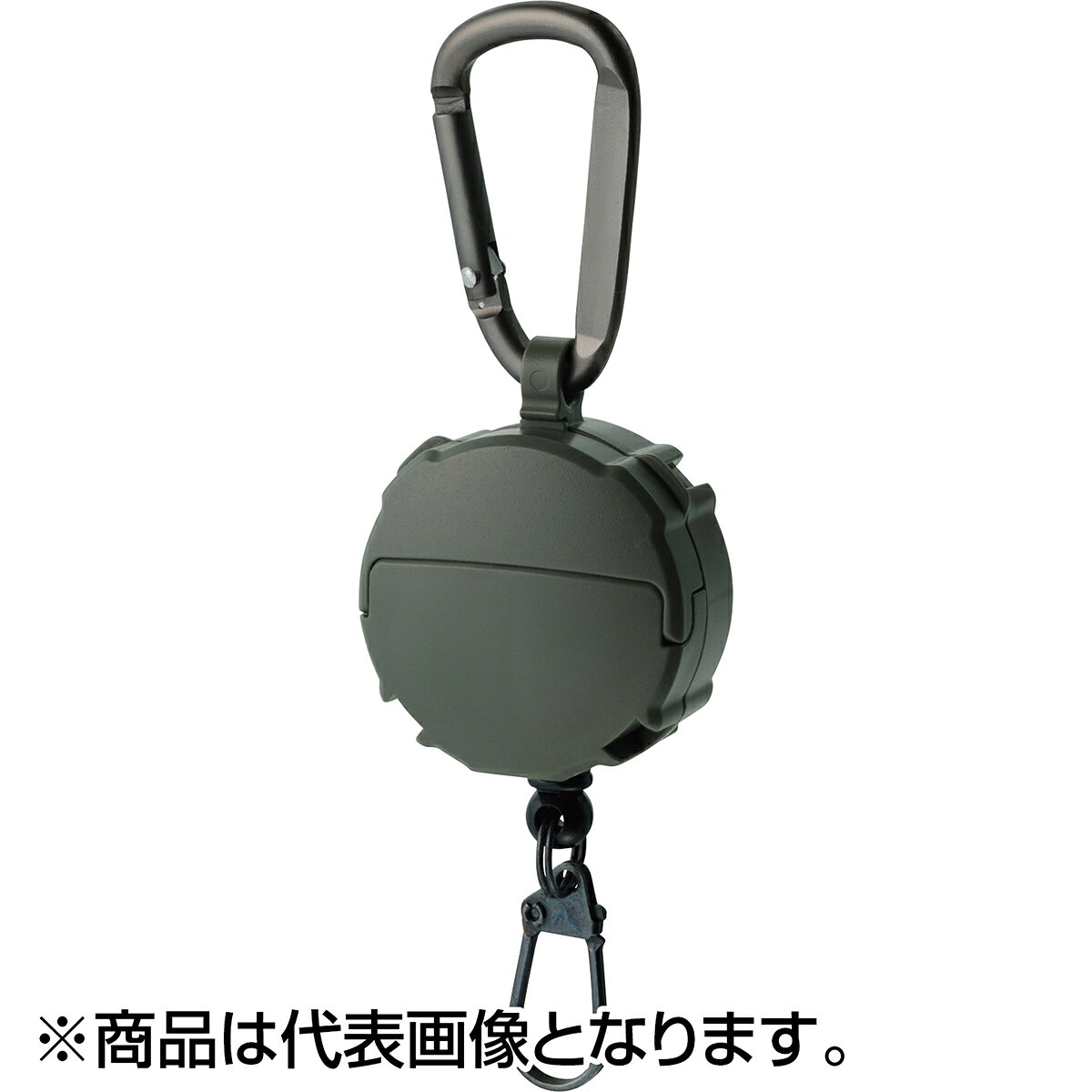 最長70cmまで伸びるスナップ付リールに小さなパーツを収納できるマイクロケースを合体！360°回転するクリップとカラビナでゲームベストやバッグにカンタン装着。小さなパーツを"パッ"と開けて取り出しやすい2ルームマイクロケースを装備。★仕様・...