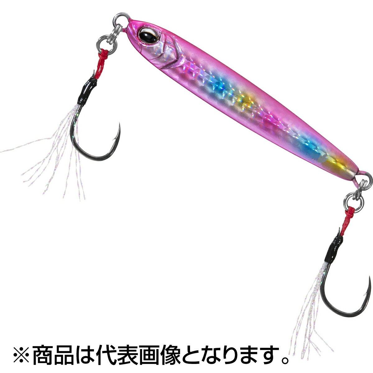 弱ったベイトを演出。フォール時間の長さにこだわった青物・根魚爆釣ジグ！青物のアタックにより弱ったベイトフィッシュが、海底に沈んでいく様子をイミテート。重心は若干フロント寄りにしている為、フォール時は、スムーズに水平姿勢へ移行。滞空時間の長い...