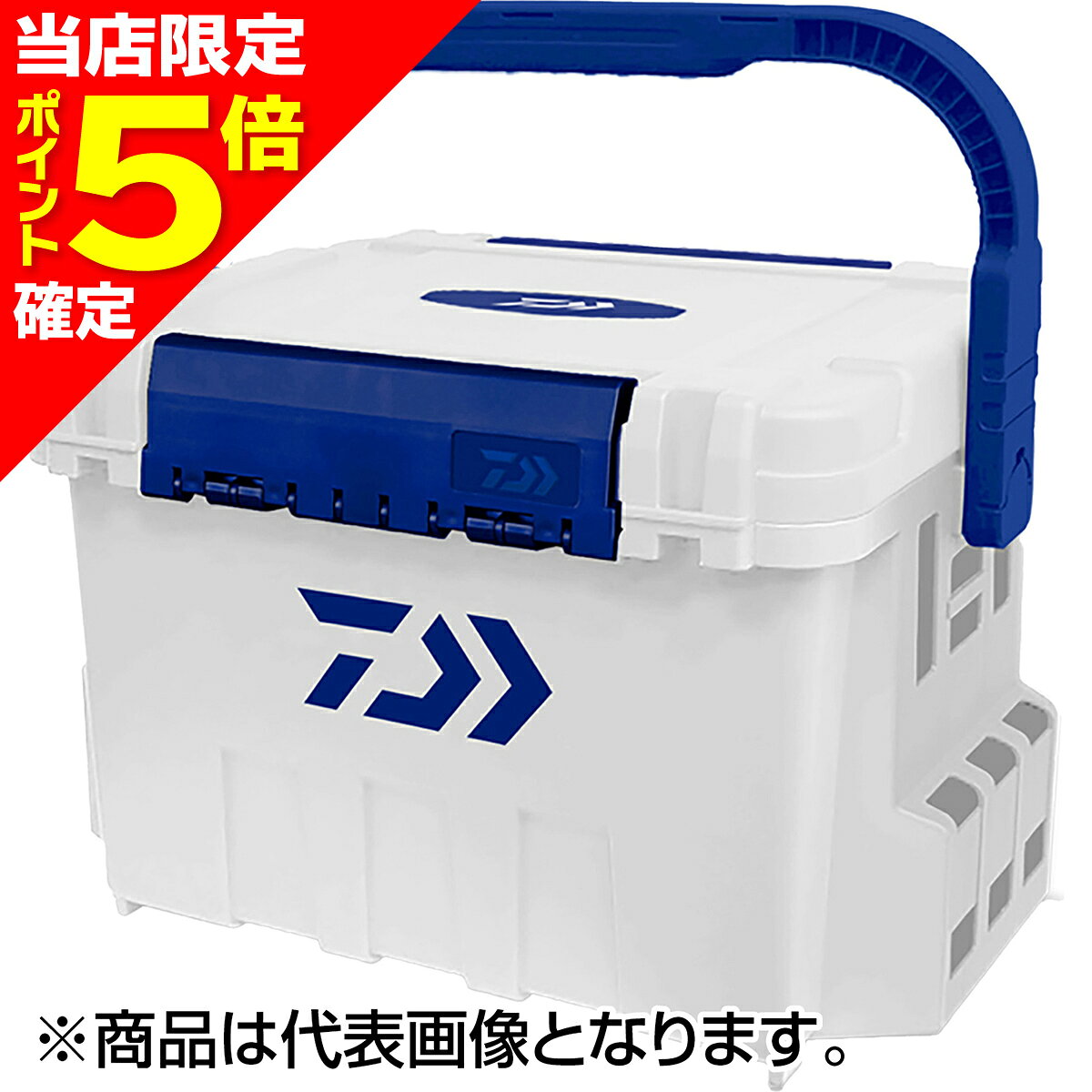 質実剛健、タックルボックス収納性はもちろん、堅牢性を備えた座れるタックルボックス。使い勝手のよい両開きタイプのフタは開けた時フタ角度が90度で止まる。プライヤーなどの小物をチョイ置き出来るインナートレー内蔵。本体サイドにはロッドスタンドTB...