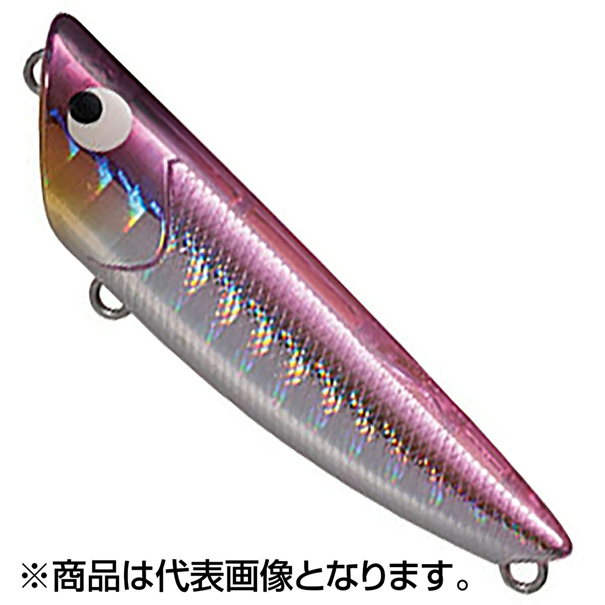 誰でも簡単。ただ巻きで、水面での興奮ゲームを楽しめるトップウォータープラグ。超スロー領域では水面直下をミノーの様に泳ぎます。スピードを上げるにつれ、スロー領域に入ると水面に顔を出し引き波を立て、さらにスピードを上げると、首振り+引き波へとミ...