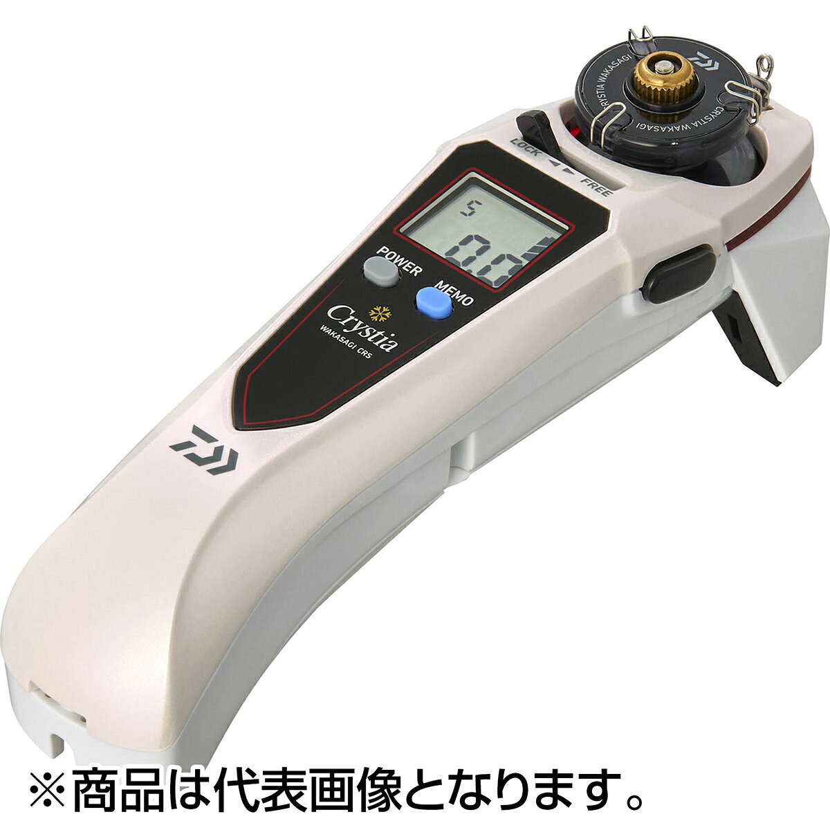 スリム新形状で手にフィット 軽量＆コンパクトで手感度アップ贅肉を削ぎ落としたスリムボディー。スリム形状により軽量化、持ちやすさ、手感度アップ。カウンター付きワカサギリールの基本機能付き。・棚停止　カウンター付きワカサギリールの基本機能「棚停...