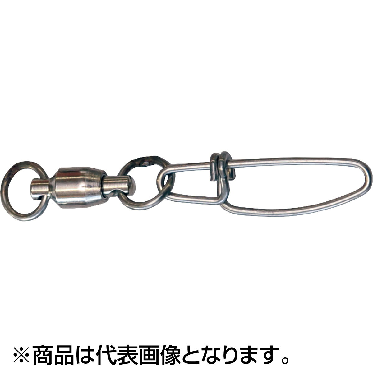 ボールベアリング クロスロックスイベル★仕様・規格・寸法★10pc Silver 33kg (スイベル強度35kg)Quantity：10コ入り