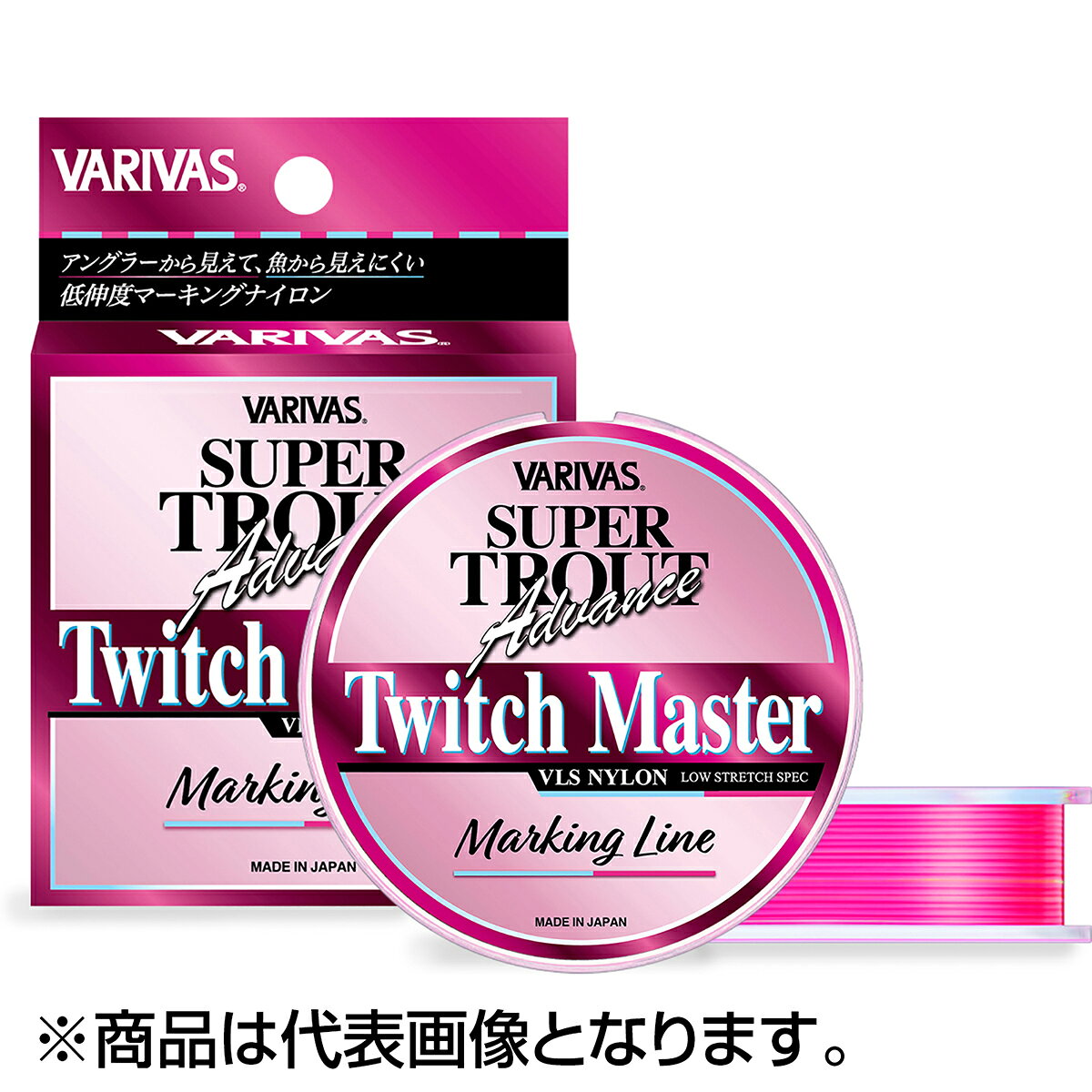 アングラーから見えて、魚から見えにくい。低伸度マーキングナイロンが思い通りのルアー操作を可能にする。低伸度超低伸度ナイロン（VLS）を採用。伸びの少なさによってアングラーの意思をよりダイレクトにルアーに伝達する。ステルス性と視認性の両立クリ...