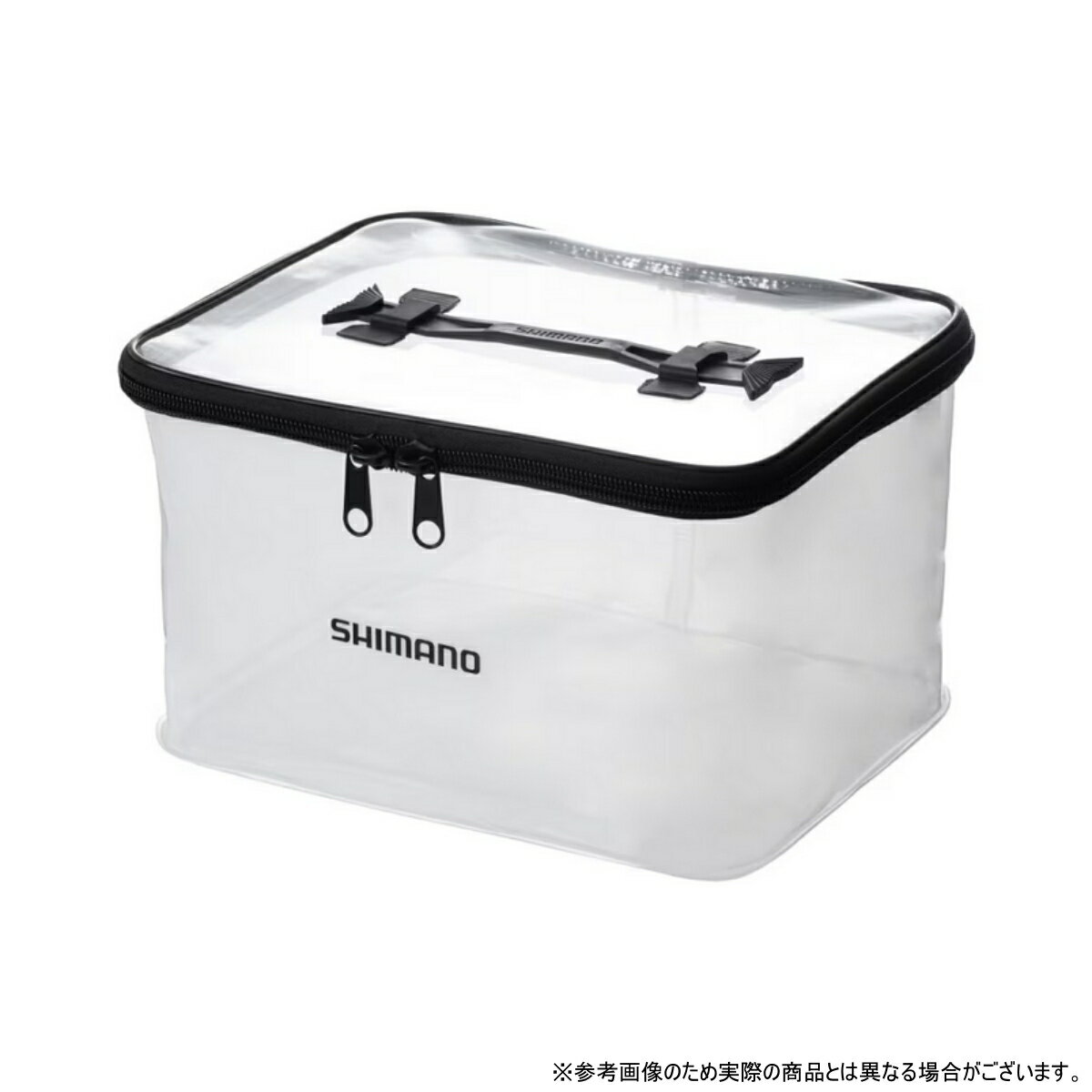 見える収納で、タックル整理がもっとスムーズにシマノのタックルバッグ（BK-001Z）にぴったり収まる設計のソフトタイプケース。半透明の本体で中身がひと目で確認でき、ルアーや小物を効率よく整理できます。天面には魚をモチーフにしたフラット形状の...