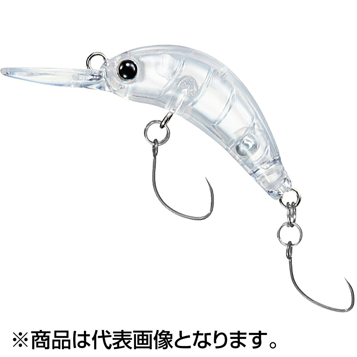 初めてのルアーはコレ！ 誰でも簡単に操作できる エントリークランク。リールを速く巻くとどんどん潜っていき、その後一定速度で巻くことにより到達した水深をキープすることが出来る。そして、巻くのを止めると浮き上がる。リールを巻く速度で狙いたい水深...