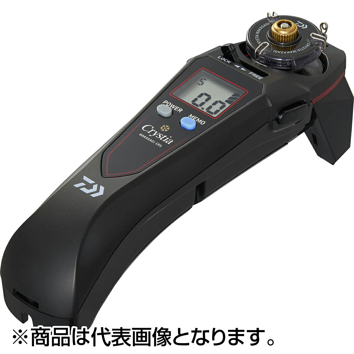 スリム新形状で手にフィット 軽量＆コンパクトで手感度アップ贅肉を削ぎ落としたスリムボディー。スリム形状により軽量化、持ちやすさ、手感度アップ。カウンター付きワカサギリールの基本機能付き。・棚停止 カウンター付きワカサギリールの基本機能「棚停...