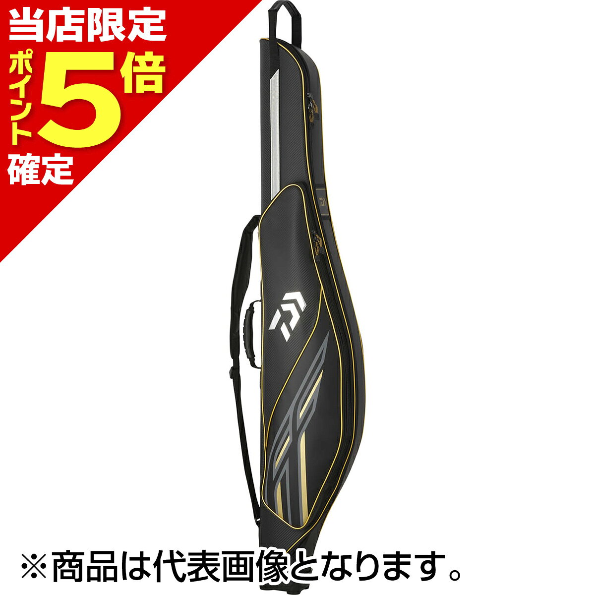 ロッドが出し入れしやすく、全周面に衝撃に強い肉厚ハードボードを内蔵したロッドケース！開口部が大きく開くことで収納物の出し入れがしやすく、釣行前のタックルセッティングや釣行後の片付けがスムーズになる、大開口メインファスナーを搭載したロッドケー...