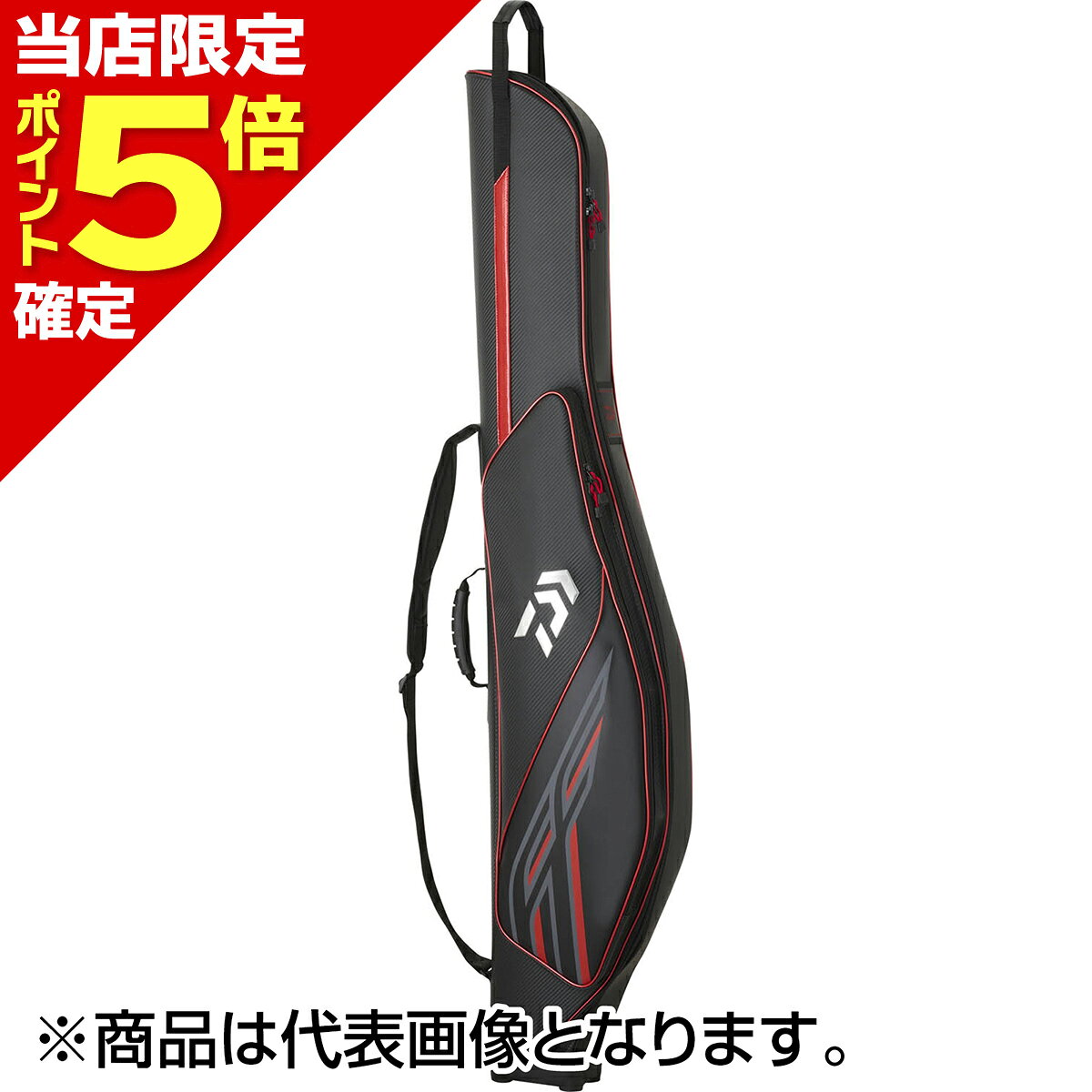 ロッドが出し入れしやすく、全周面に衝撃に強い肉厚ハードボードを内蔵したロッドケース！開口部が大きく開くことで収納物の出し入れがしやすく、釣行前のタックルセッティングや釣行後の片付けがスムーズになる、大開口メインファスナーを搭載したロッドケー...