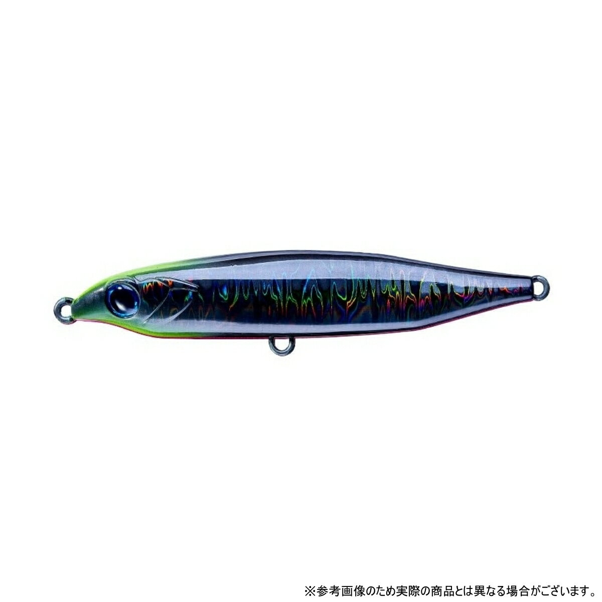 ★仕様・規格・寸法★Size :120mmWeight: 28gColor: #A162 チャートヘッドブラックType:フローティングアクション:水面よりわずかに下になる『水面下皮一枚』を高速あるいはターンの鋭いドッグウォークアクション