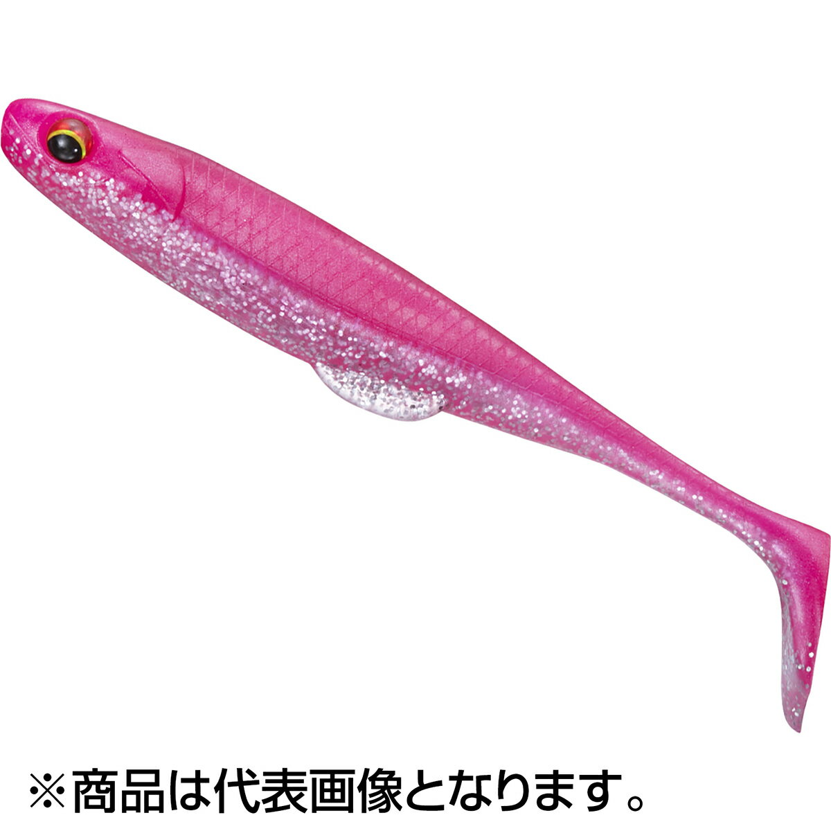 好みのジグヘッド、リグに組み合わせ可能なスタンダード・シャッドテールワーム目玉付きのリアルな外観はそのままに、多様化が進むリグへの対応力を強化。さらに、貴重なバイト時にボディが折れ曲がりやすいソフトマテリアルを採用し、スムーズなフッキングを...