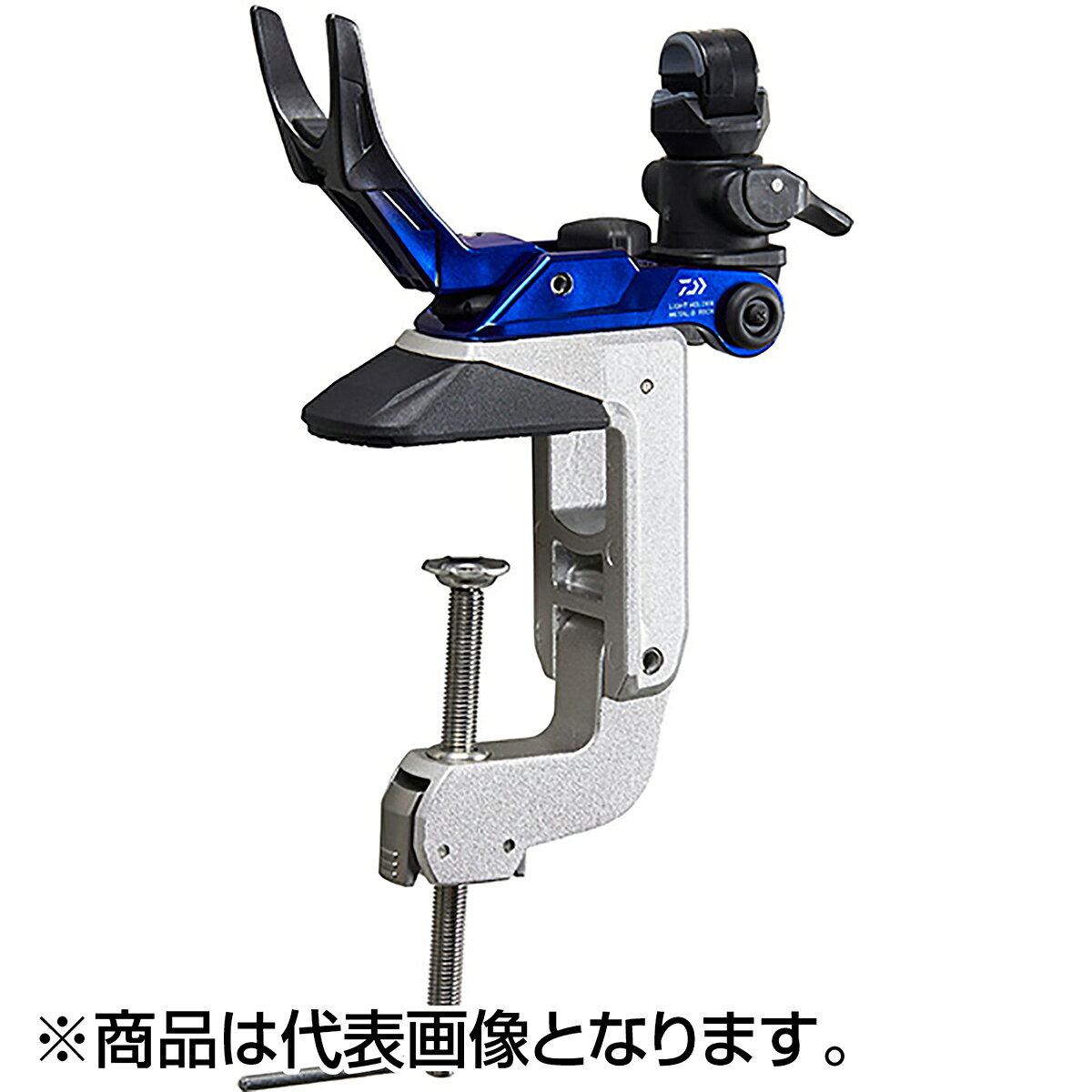 更に強く！スタイリッシュに！船用竿掛け決定版！適合ハリスは10号まで対応。タテ・ヨコの付け替えは、首振り台袋ネジを緩めるだけで楽々変更でき、船べりを選ばない切り替え方式。アームは水平から上方向16度まで、角度調整ネジを操作して調整可能。また...